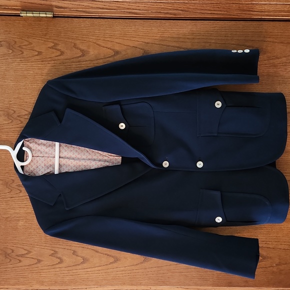 Princeton Park | Jackets & Coats | Young Mens Unique Vintage Navy Suit ...